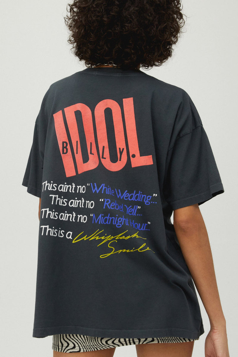 BILLY IDOL MERCH TEE – Something About Me
